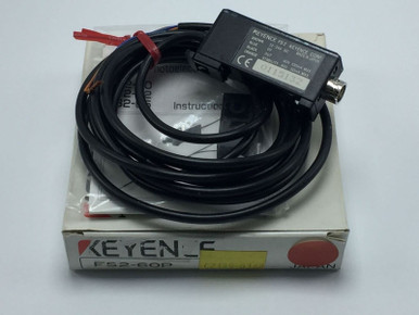 Keyence Corp Fs2-60P Fiber Photoelectric Sensor 12-24Vdc - Industrial Lynx