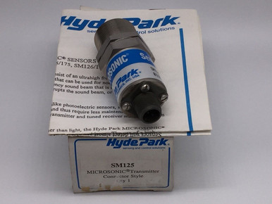 Hyde Park Sm125 Microsonic Thru Beam Receiver Sensor 24Vdc - Industrial ...