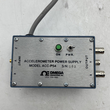 Omega Acc-Ps4A Triaxial 3-Axis Accelerometer Power Supply Mw3A3 ...