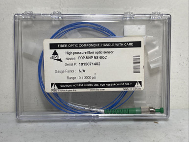 Fiso High Pressure Fiber Optic Sensor Fop-Mhp-Ns-695C - Industrial Lynx