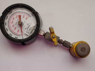 Enerpac Lh50 Hydraulic Load Cell, Capacity: 20,000 Lbs, With Gauge ...