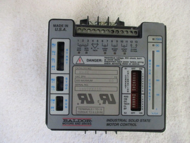 Baldor Industrial Solid State Motor Control Mb8X #2 - Industrial Lynx