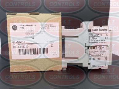 Allen-Bradley, Iec 100-C23D10, Contactor, 23 Amp, 120Vac Coil ...