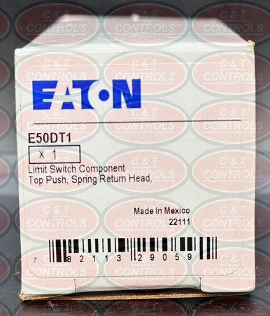 Eaton E50Dt1 Top Push Limit Switch - Industrial Lynx
