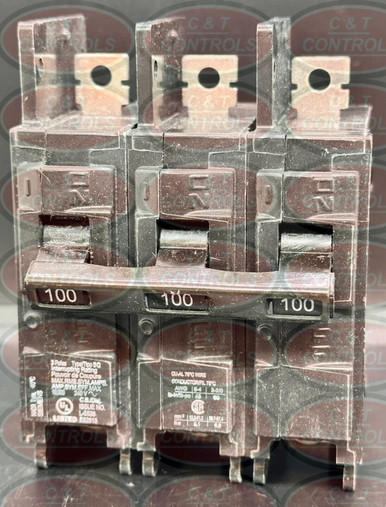 Siemens Bq3B100 3P 100A Bolt On Circuit Breaker - Industrial Lynx