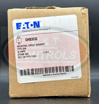 Eaton Ghb3030 3P 30A Bolt On Circuit Breaker - Industrial Lynx
