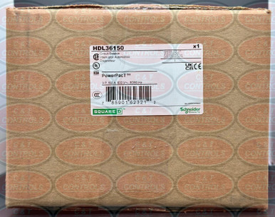 Square D Hdl36150 3P 150A 600Vac Circuit Breaker - Industrial Lynx