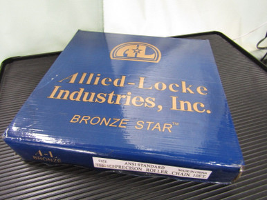 Allied Locke #100 Ansi Roller Chain 100-1Cp, Cottered, With Connector ...