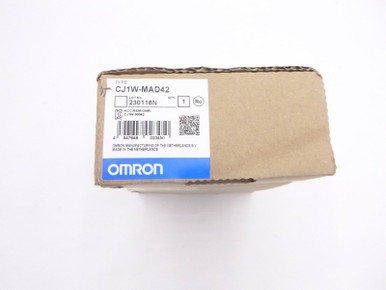 Omron Cj1W-Mad42 Plc Analog Module - - Industrial Lynx