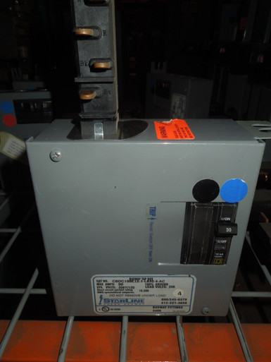 Starline Busway Tap Box Cbdc100E12-1-L630-4-Ac 30A 2P 208Y/120V Ac ...