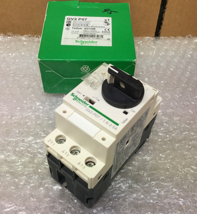 Telemecanique Gv2P07 Motor Circuit Breaker 1.6-2.5A 021346 - Industrial ...