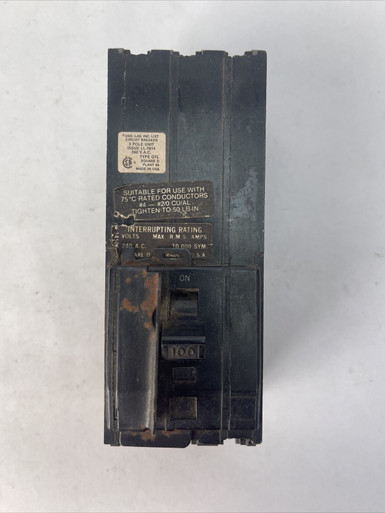Square D Q1L3100 Circuit Breaker 100Amp 240Vac - Industrial Lynx