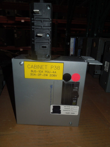Starline Busway Tap Box Cbdct5E12-25-L630C-4 30A 2P 208Y/120V 10K Black ...