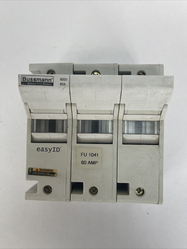 Bussmann Ch60J3 Fuse Holder 600Vac 60A Use Class J Fuses - Industrial Lynx