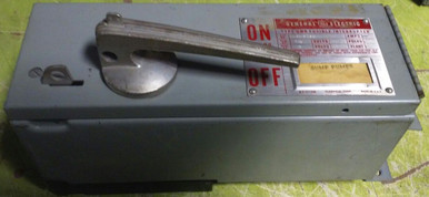 Ge Panelboard Switch Dd2D2322 - 60 Amp, 240 Volt, 3-Pole - Fusible ...