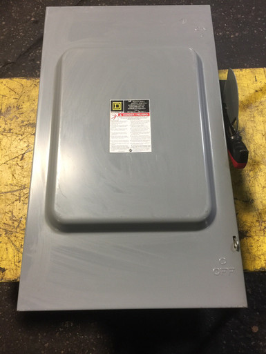 Square D Hu354 Heavy Duty Safety Switch Ser F05 600Vac/Dc 200A Type 1 ...