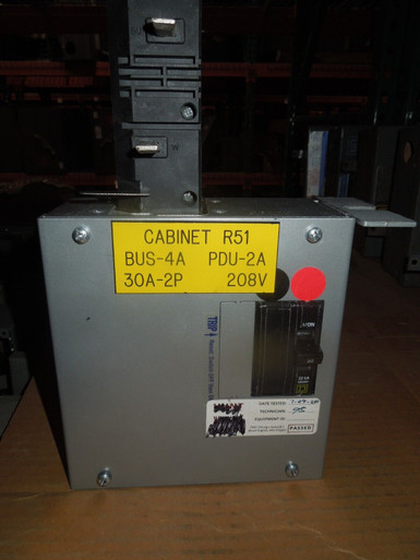 Starline Busway Tap Box Cbdct5He12-15'-L630C-4 30A 2P 208Y/120V 22K ...