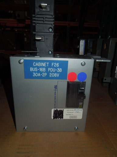 Starline Busway Tap Box Cbdct5He12-15'-L630C-4 30A 2P 208Y/120V 22K Red ...