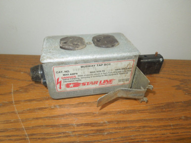 Starline Busway Tap Box Drf60-B-Tl 15A F Duplex Receptacle Starjack B ...
