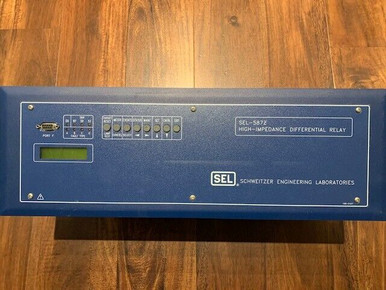 Sel-587Z High-Impedance Differential Relay Schweitzer Engineering ...