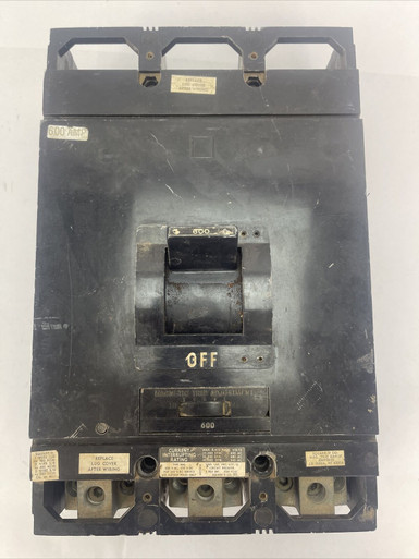 Square D Mal36600 Circuit Breaker 600Amp 600Vac 250Vdc 3Pole ...