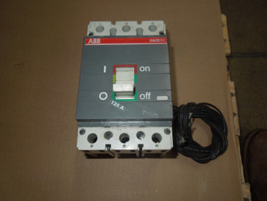 Abb Sace S3 S3N 125A 3P 600V Circuit Breaker W/ Aux Switch - Industrial ...