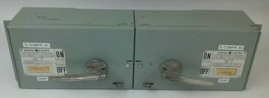 Ge Type Qmr Qmr321L Qmr321R Twin Fusible Interrupter Switch 30A 240V W ...
