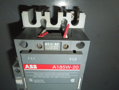 Abb A185W-20 Welding Isolation Contactor 250A 2P 600V Ac - Industrial Lynx