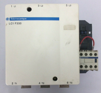 Telemecanique Lc1F330 Contactor 600Vac 250Hp 370A Lx1Fh1102 110-115V 40 ...