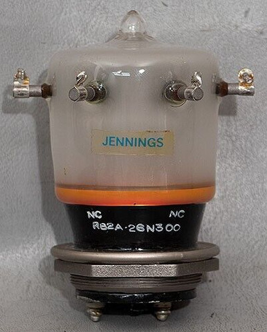 Jennings/Tyco Rb2A-26N300 2Pdt 20Kv High Voltage Relay, 26.5 Vdc Coil ...