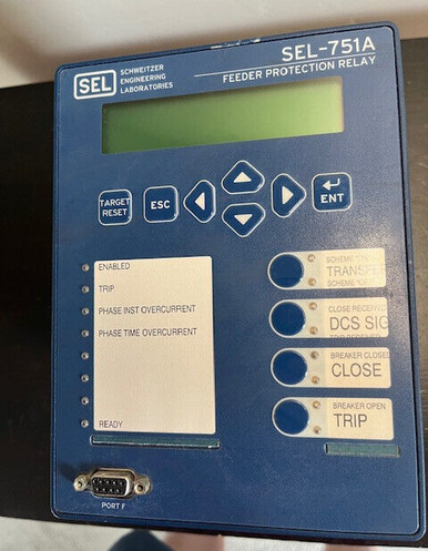 Schweitzer Engineering Lab Sel-751A Feeder Protection Relay ...