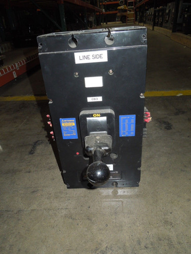 Mitsubishi No-Fuse Breaker Nf1200-Ss 1200A Frame 600-1200A Rated 3P 660Vac Rear - Industrial Lynx