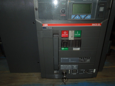 Abb Sace E3S-A 32 3000A 4P 480Y/277Vac Circuit Breaker 3000A Trip Test ...