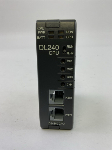 Automation Direct D2-240 Dl240 Cpu Module - Industrial Lynx