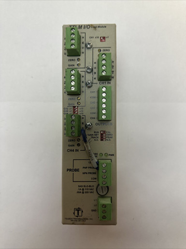 Toledo Integrated Systems Ttlm-4-1M Ttlm I/O Load Module - Industrial Lynx