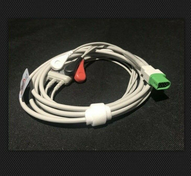 Mindray Datascope Passport V Compatible Direct-Connect Ecg Cable 3 Lead ...