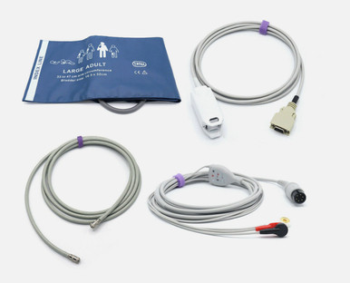 Zoll M-Series Bundle - Cuff, Hose, Spo2 Masimo, Ecg - Industrial Lynx