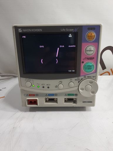 Nihon Kohden Lifescope Opv-1500K Patient Monitor - Industrial Lynx