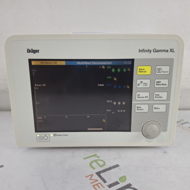 Draeger Medical Infinity Gamma Xl Patient Monitor - Industrial Lynx