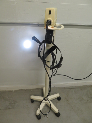 Welch-Allyn 49501 Light Source With Headset 49453 And Stand (19457 ...