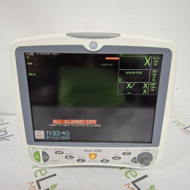 Ge Healthcare Dash 5000 - Masimo Spo2 Patient Monitor - Industrial Lynx