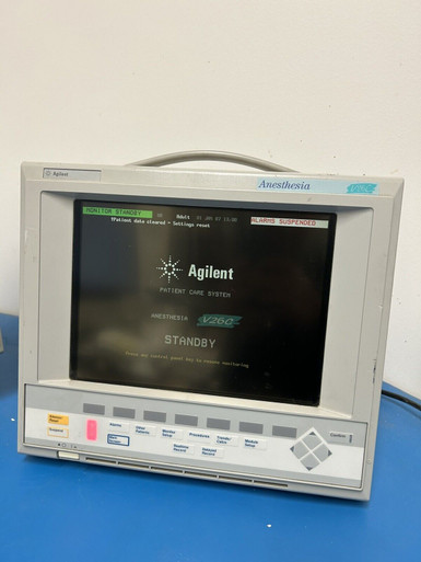 Agilent Anesthesia V26C Monitor Model No. M1205A - Industrial Lynx