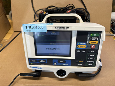 Lifepak 20 3-Lead Ecg Pacing Aed Sp02 - Industrial Lynx
