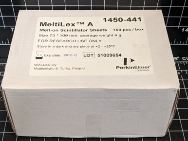 Perkin Elmer Meltilex A Melt-On Scintillator Sheets 1450-441 Wallac ...