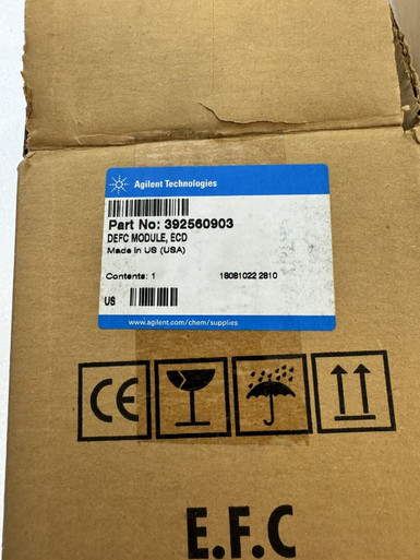 Agilent Ecd Defc Module 13 Si For Varian 3800/3900 Gas Chromatograph ...