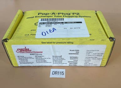 Pop-A-Plug P2 Heat Exchanger Tube Plugging System P2-440-S 0.440 ...