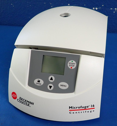 Beckman Coulter Microfuge 16 Benchtop Centrifuge Centrifuge W/O Rotor ...