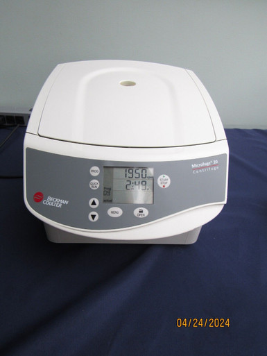 Beckman Coulter Microfuge 20 Centrifuge B31604 Fa2415P 24 Pos Rotor ...