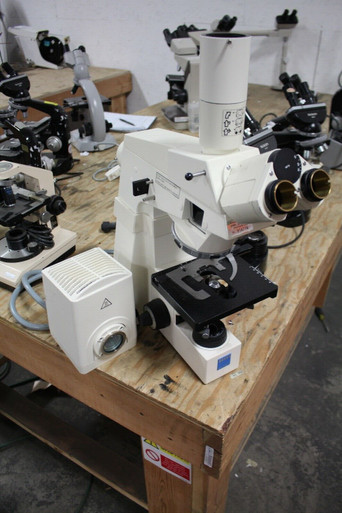 Zeiss Microscope W/ Hbo 100 Light Source - Industrial Lynx