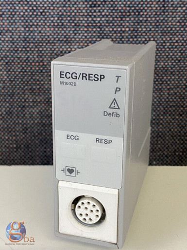Philips M1002B Ecg Respiratory Heart Rate Monitoring Module ...